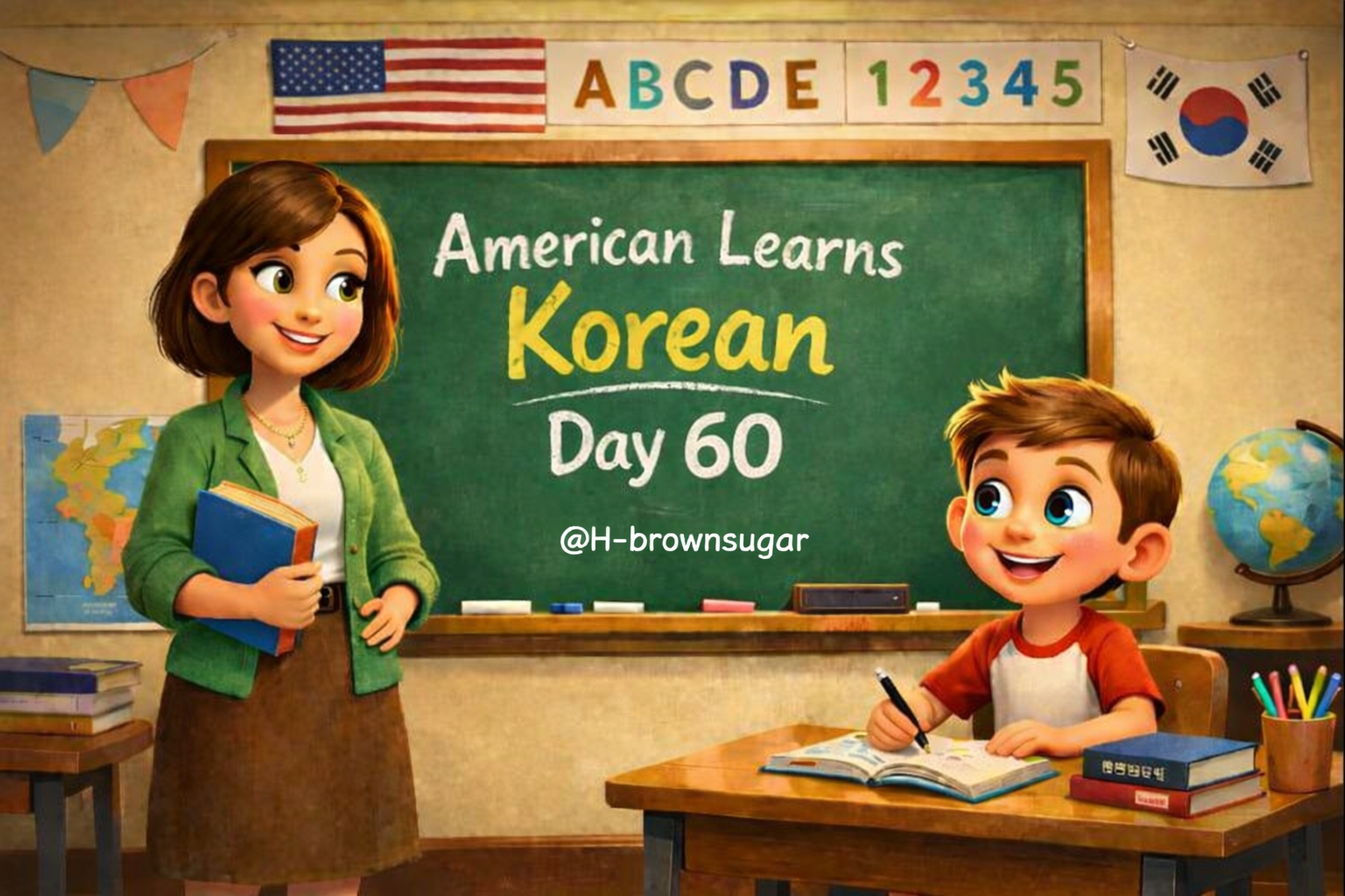 Korean Grammar Checkpoint (End-of-Month Review) | Learns Korean Day60 ...