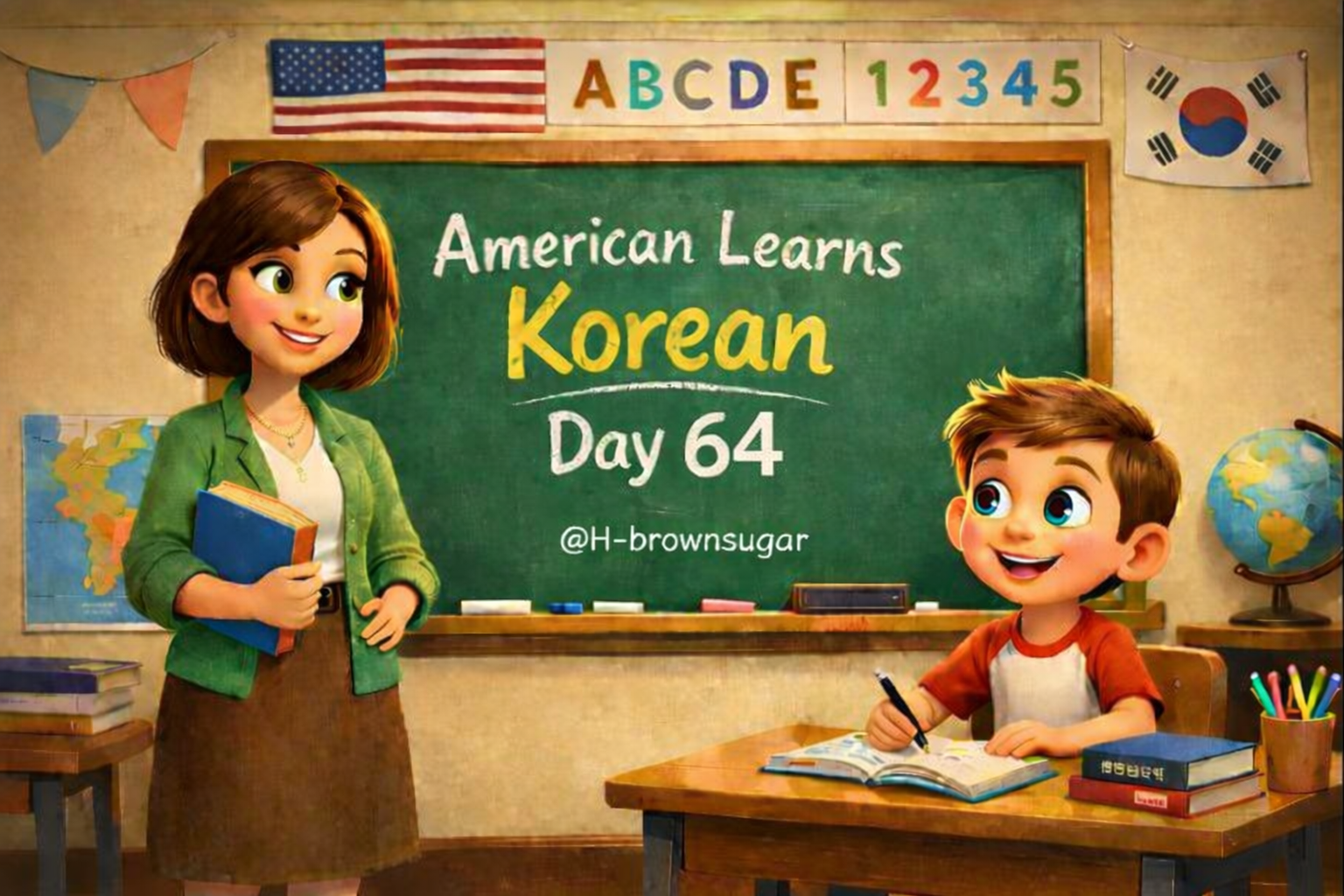 Korean Daily Routine Expressions | Learns Korean Day64 | Brown Sugar